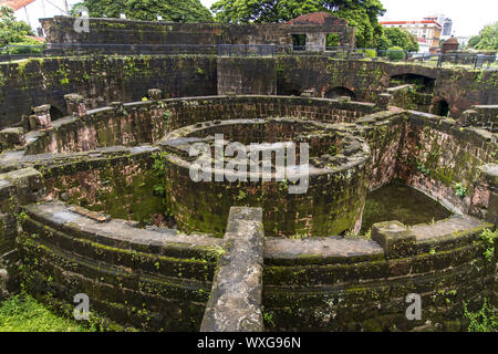Spanish Colonial Prison in Intramuros, Manila, Philippines Stock Photo ...