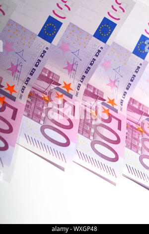 500 euro banknotes macro close up Stock Photo - Alamy