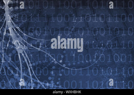 Biotech Futuristic Alien Background Stock Photo - Alamy