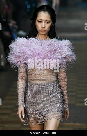 JULIEN MACDONALD SS20 Runway during London Fashion Week - London, UK 16 ...