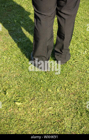 Bad fit suit Stock Photo - Alamy