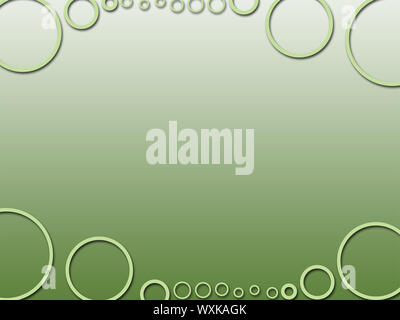 green circle three dee abstract background texture Stock Photo - Alamy