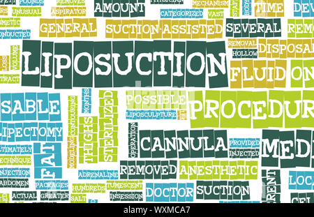 Liposuction Medical Procedure as a Concept Art Stock Photo - Alamy