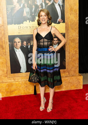 Raquel Cassidy attends the premiere of "Downton Abbey: The Grand Finale ...