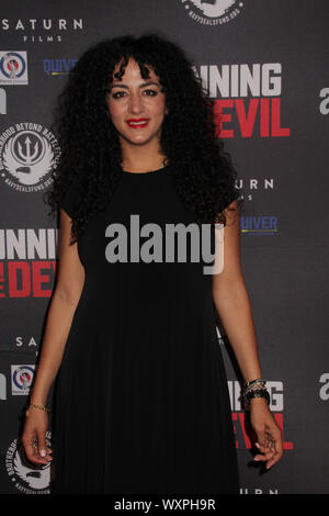 Elia Aboumrad 09/16/2019 "Running with the Devil" premiere held at ...