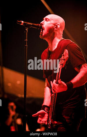 Aaron Bruch of Breaking Benjamin performs during the Louder Than Life ...
