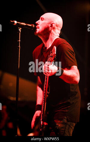Aaron Bruch of Breaking Benjamin performs during the Rock On The Range ...