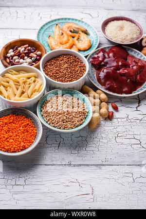 Healthy food containing copper, dietary fiber and natural minerals ...