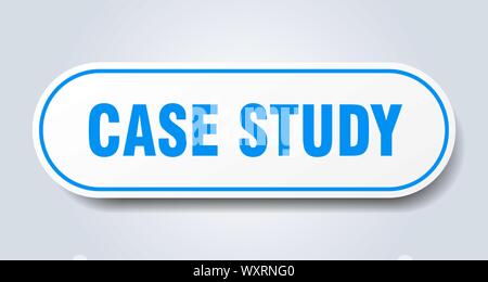 case study blue web stamp icon logo isolated Stock Vector Image & Art ...