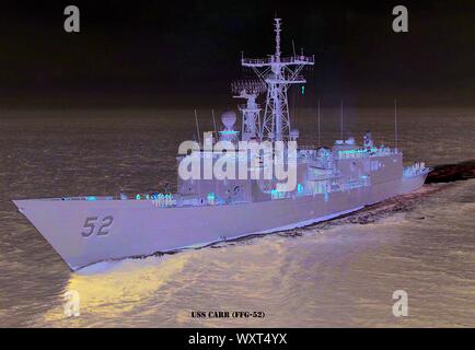 USS Carr FFG-52 Stock Photo - Alamy