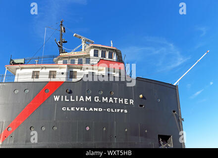 William G. Mather ship is part of the Great Lakes Science Museum in ...