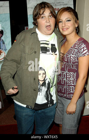 Andy Milonakis and Vanessa Lengies at the Los Angeles Premiere of ...