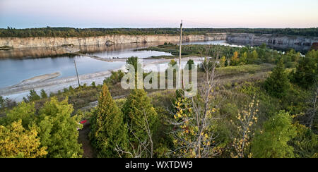 Acton stone quarry Stock Photo - Alamy