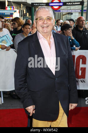 Christopher Biggins attending the press night of The Full Monty, at the ...