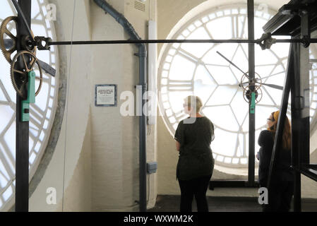 Tour of the newly restored Caledonian Clock Tower, in Islington, north ...