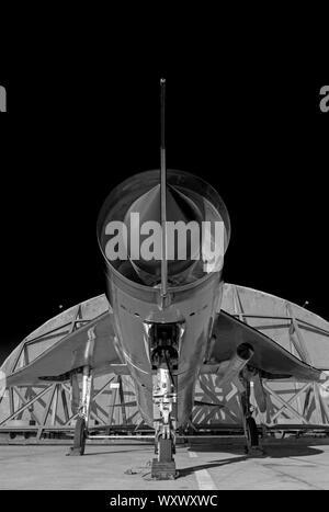 RAF Lightning XR768, nightshoot at Cornwall Aviation Heritage Centre ...