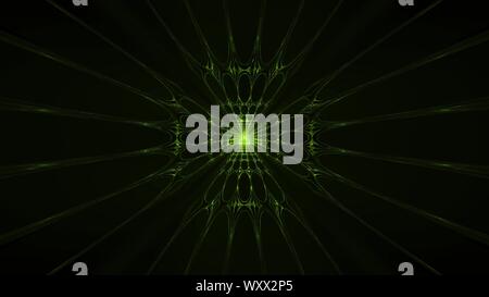 green glowing holy wireframe 3d illustration background wallpaper with ...