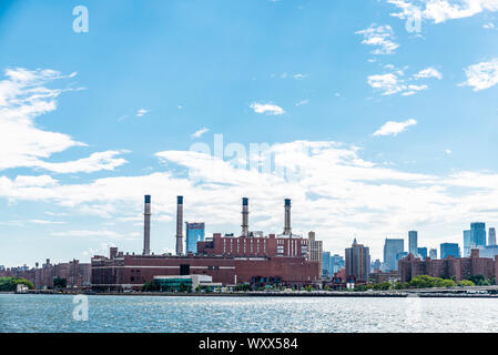 The Consolidated Edison Inc. plant on the East River, New York city ...