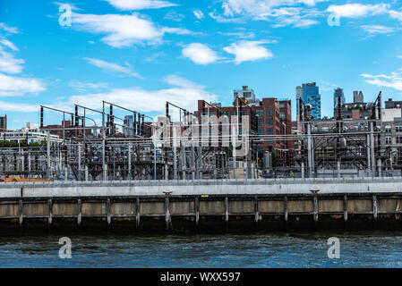 Electricity generation plant of Consolidated Edison, Inc., (Con Edison ...