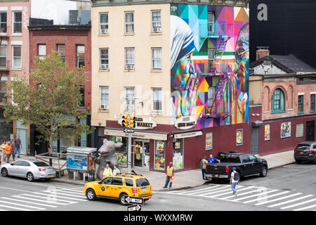 Chelsea Market - Street Scene New York City - USA Stock Photo - Alamy