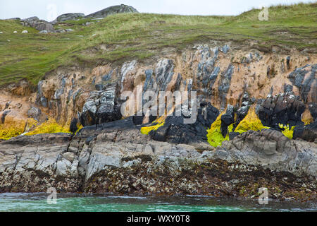 Detalles en orilla (Shore features). Great Bernera. Lewis island. Outer ...