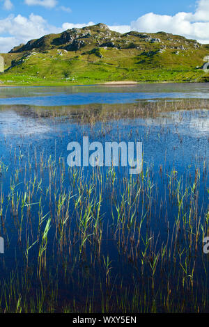 Lago Loch Dail Beag (Lake). Lewis Island. Outer Hebrides. Scotland, UK ...