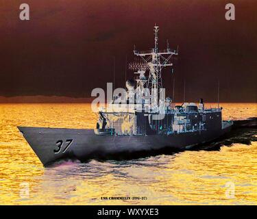 FFG 37, Frigate, Guided-missile cruiser USS Lake Champlain (CG 57 ...