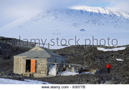 Historic Shackleton's Hut Cape Royds Antarctica Stock Photo: 37749547 ...