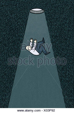 man falling into a hole Stock Photo: 236470302 - Alamy