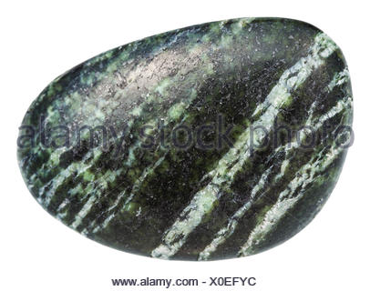 Chrysotile (serpentine asbestos) isolated on white Stock Photo ...