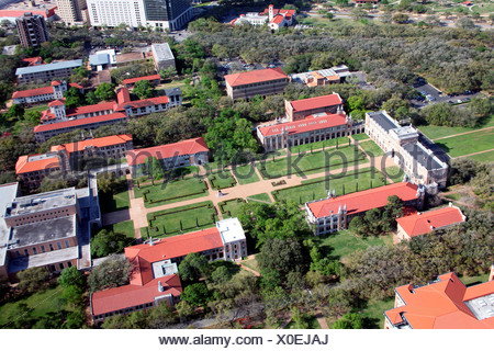 Aerial of the Rice University main campus Stock Photo: 57713454 - Alamy