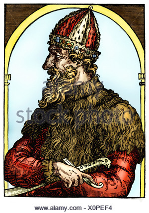 Grand Prince Ivan III of Moscow, also known as Ivan the Great. Detail ...