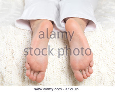 Close up soles of woman's feet Stock Photo: 27282285 - Alamy
