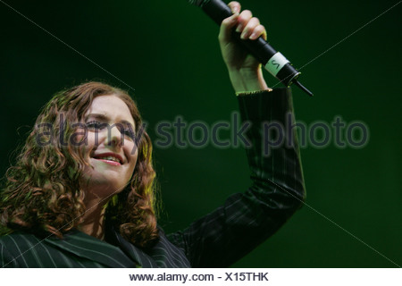 Jelena Sergejewna Katina, member of the Russian pop duo tATu, live at ...