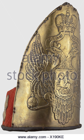 A grenadier's mitre,presumably for the Pavlovski Grenadier Stock Photo ...