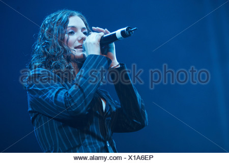 Jelena Sergejewna Katina, member of the Russian pop duo tATu, live at ...