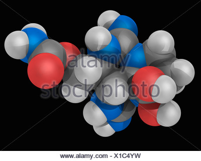 Saxitoxin neurotoxin molecule Stock Photo: 47684374 - Alamy