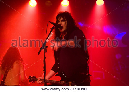 Blackie Lawless, singer and frontman of U.S. metal-rock band W.A.S.P ...