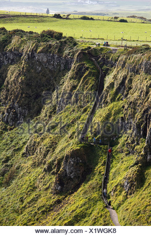 The Shepherd's Steps, Giant's Causeway, Causeway Coast, County Stock ...