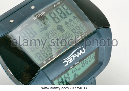 Uwatec Aladin Air Z diving computer Stock Photo: 15090120 - Alamy