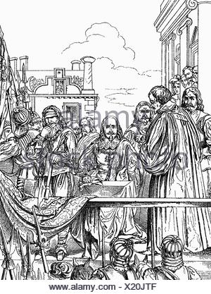 The beheading of King Charles I (1600 – 1649) was scheduled for Stock ...