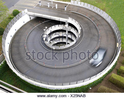 Spiral driveway of a car park Stock Photo: 85286353 - Alamy