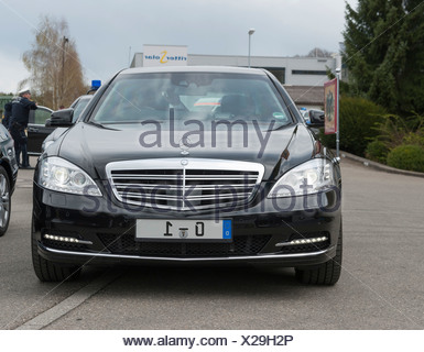 The official car of the German Federal President, inaugural visit of ...
