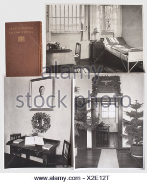 Adolf Hitler, a chair from his cell Nr. 7 in Landsberg 1923/24 Wood ...