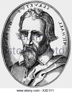 Michael Servetus (1511-1553). Spanish theologian, physician Stock Photo ...