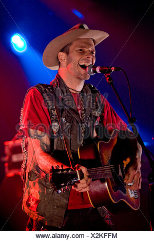 The U.S. country, hellbilly, and metal musician Shelton Hank Williams ...