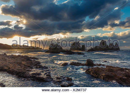 Minokakeiwa Rocks, Shizuoka, Japan Stock Photo: 78577004 - Alamy