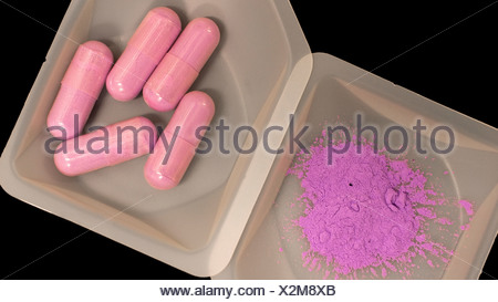 LSD Powder and Capsules Stock Photo: 52112438 - Alamy
