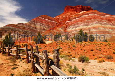 Painted Hills Old Paria Townsite Utah Stock Photo - Alamy
