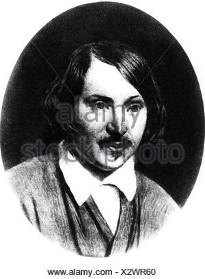 Nikolai Gogol (1809-1852) Russian writer, regarded as the father of ...